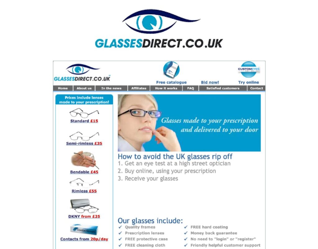 How our Glasses Direct logo has evolved over 20 years - Glasses Direct Blog