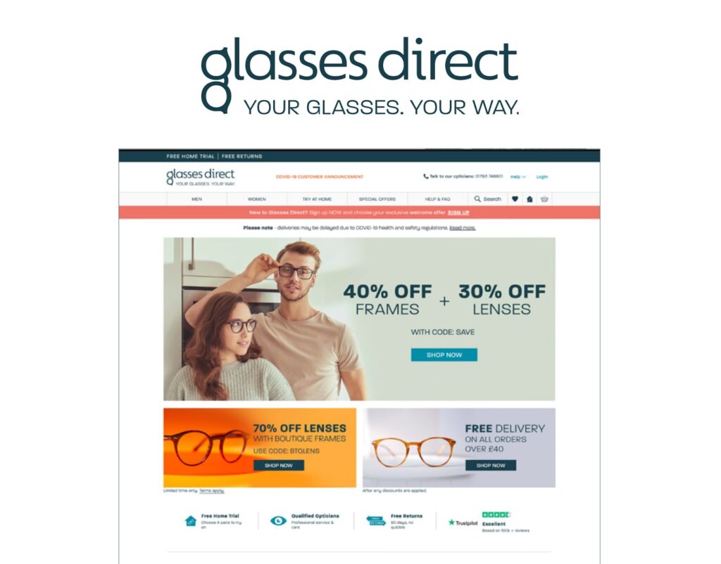 How our Glasses Direct logo has evolved over 20 years - Glasses Direct Blog